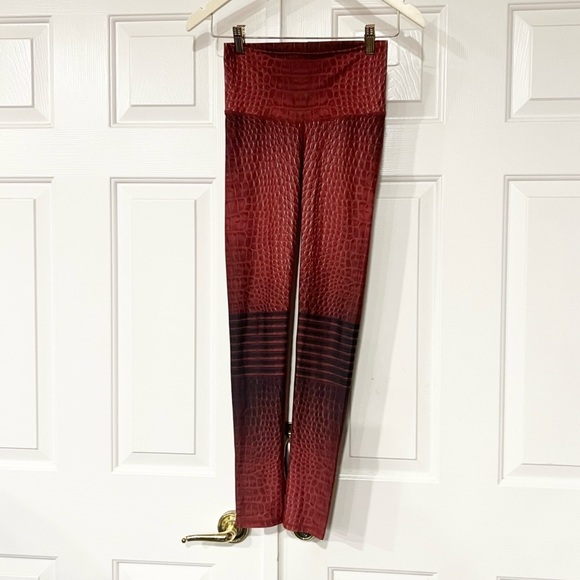 Niyama Sol | Pants & Jumpsuits | Niyama Sol Crocodile Print Red ...